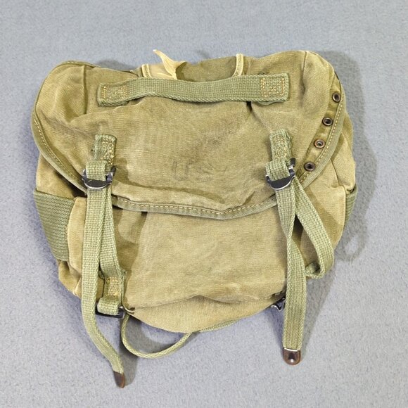Bags | Us Army M1961 Field Combat Pack Green Canvas Butt Pack | Poshmark